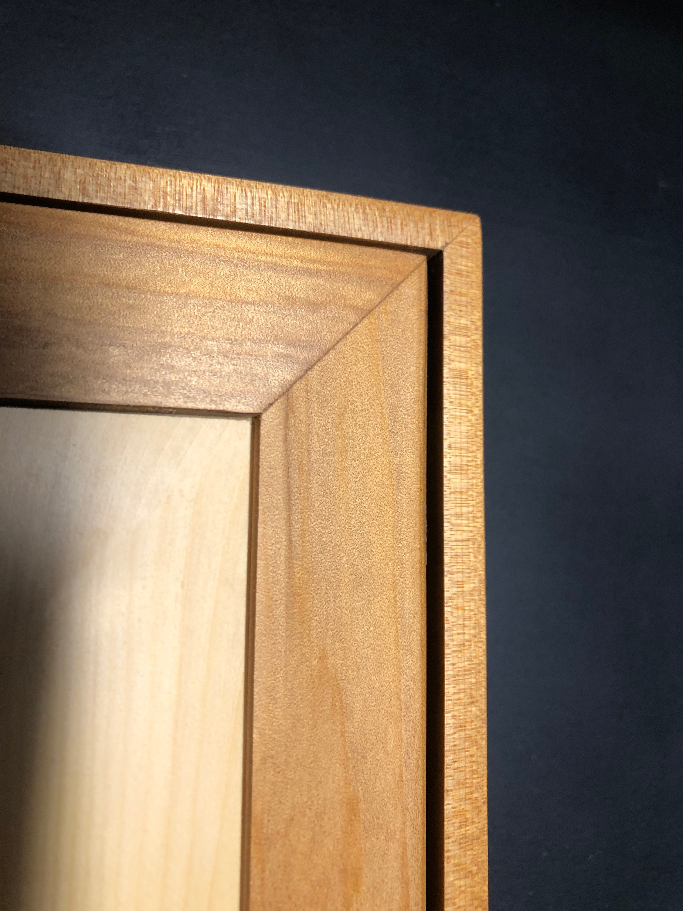 Contemporary Bevelled Timber Jewellery Box Recycled Red Gum and Kauri ...