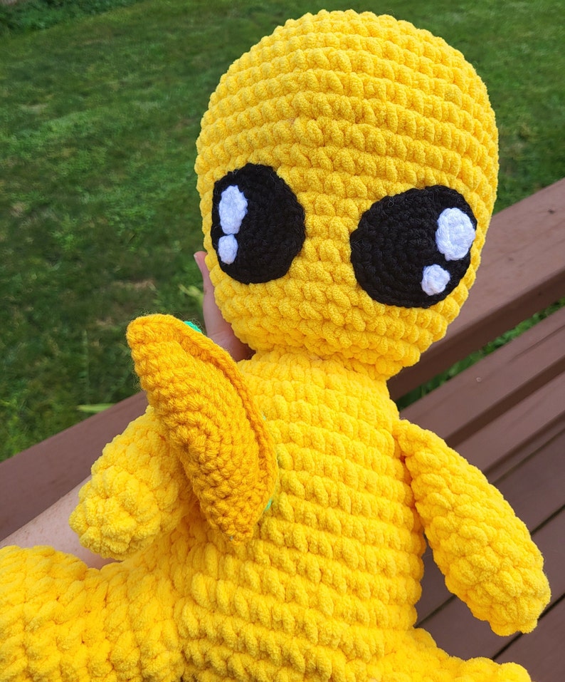Extra Large Crochet Alien Plush Toy - Etsy