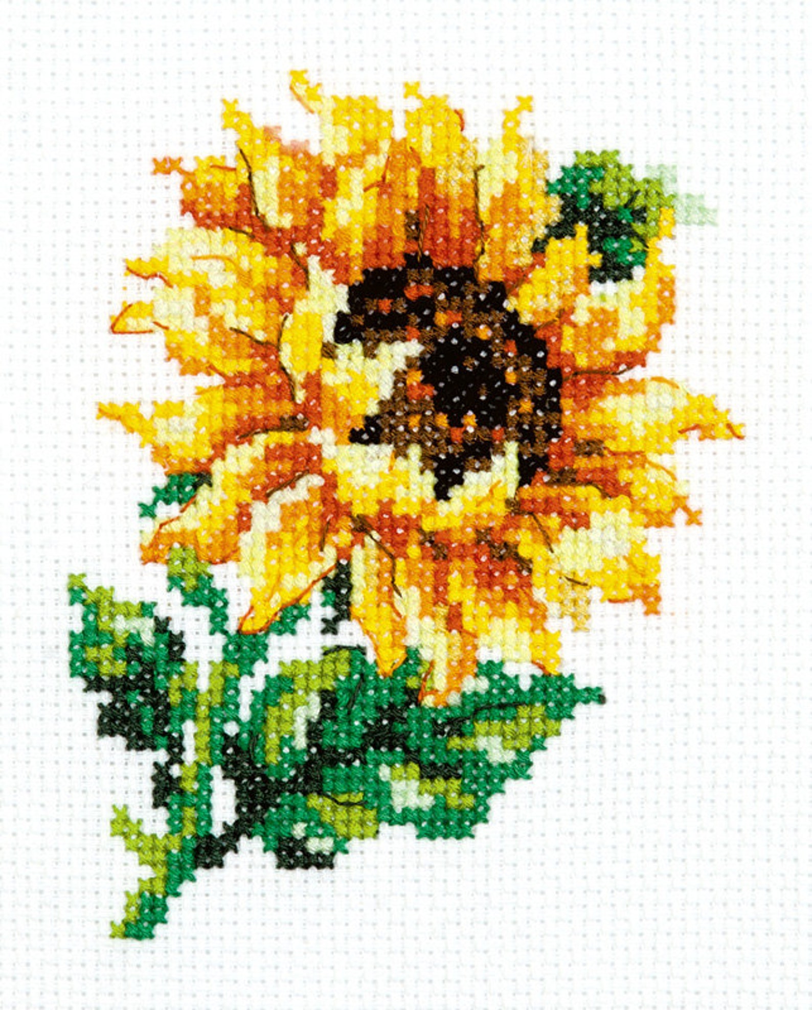 Cross Stitch Kit Sunflower Art. 28-04 - Etsy