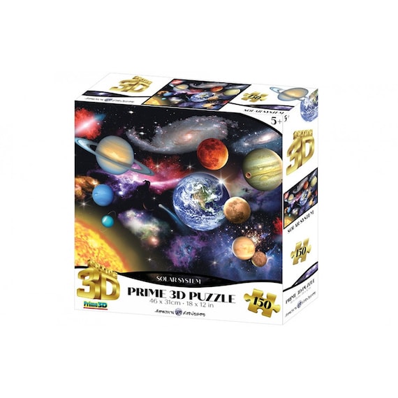 3d Solar System Puzzle