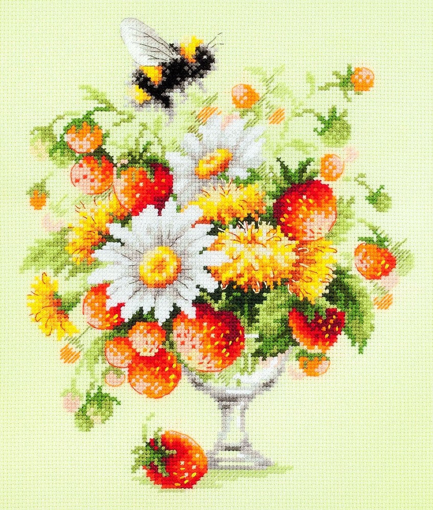 Cross Stitch Kit Summer Fantasy Art. 100-003 - Etsy UK
