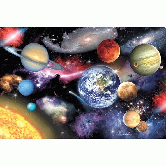 3d Solar System Puzzle