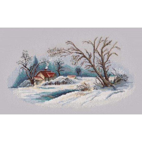 Cross Stitch Winter Pattern - Etsy