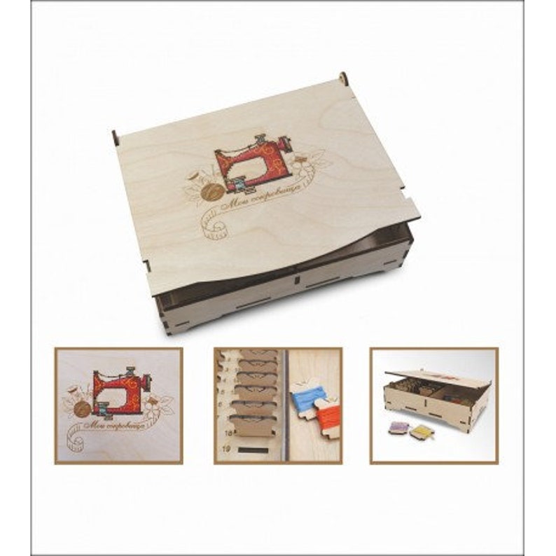 Embroidery on Wooden Base. Embroidery Box Art. 1213 - Etsy