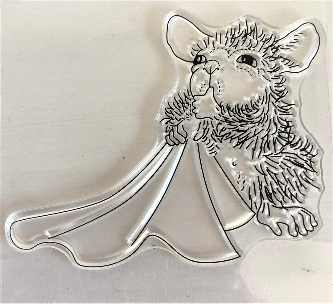 Mouse Clear Stamp for Scrapbooking Transparent Silicone Rubber DIY - Etsy
