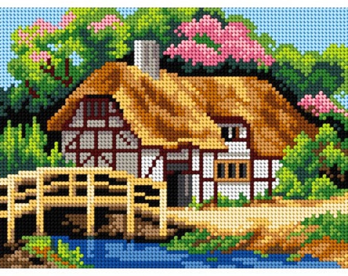 TAPESTRY CANVAS Spring 18x24cm 2764F - Etsy