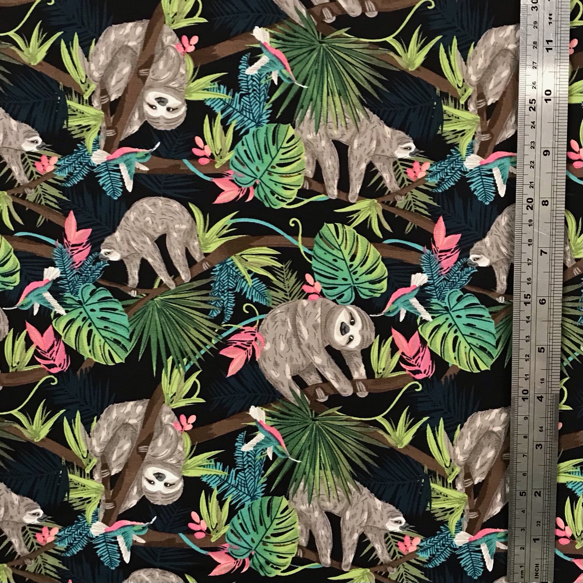 Swinging Sloth Unisex Scrub Top 11 Sizes 3 Styles Healthcare ...