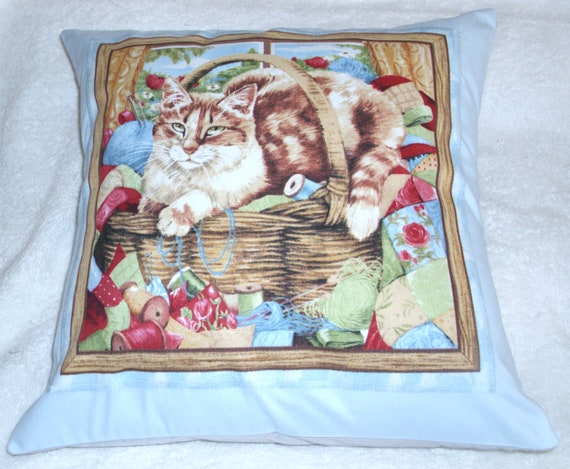 Pretty Fluffy Brown and White Tabby Cat in the Craft Room - Etsy