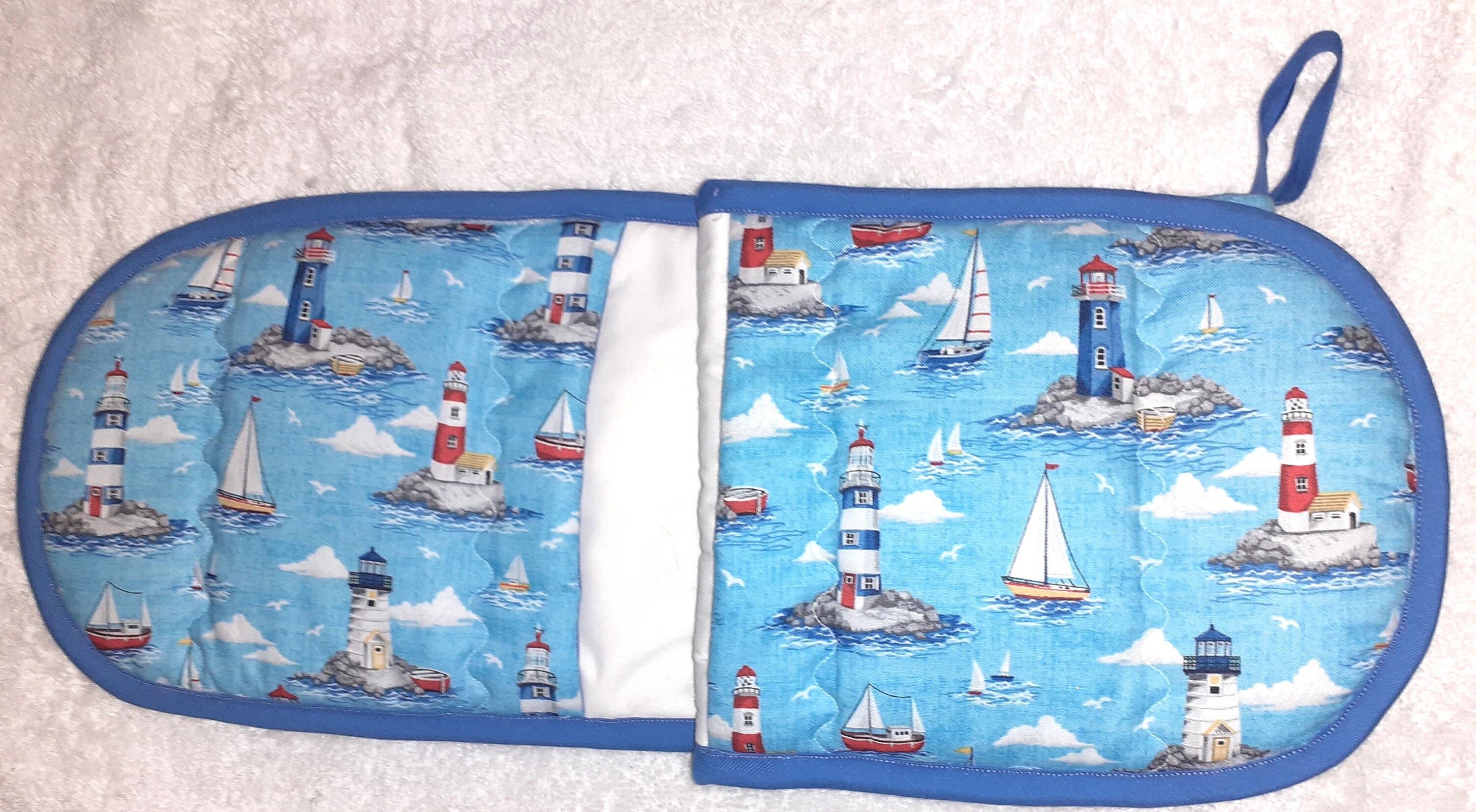 Lighthouses Tea Cosy and Oven Gloves Set - Etsy