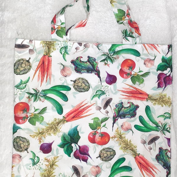 Vegetable Tote Bag - Etsy