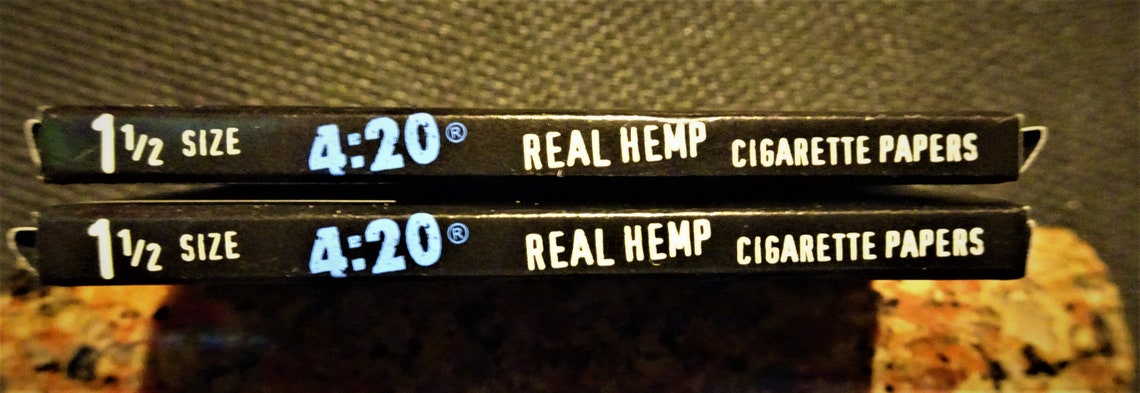 4:20 Brand Cigarette Rolling Papers Ultra Rare Hard to Find 2 - Etsy