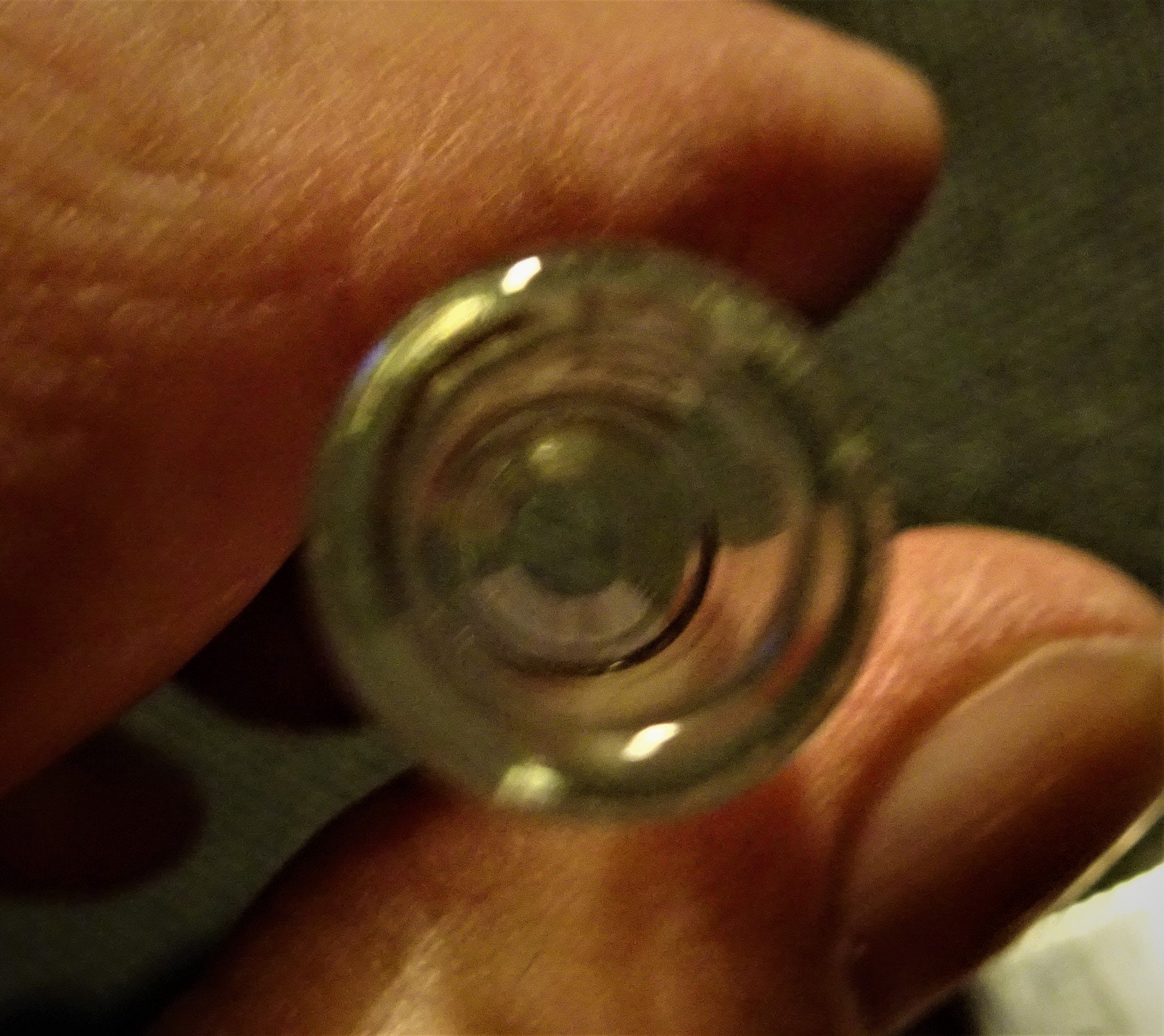 1 one 12mm Clear Glass Bat One Hitter Bat Large Chillum High - Etsy