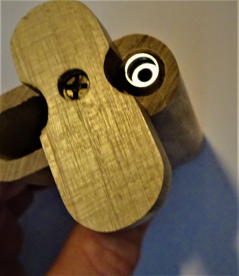 Exotic Wood One-Hitter Bat Spring Loaded Ash Push Ejector 1 | Etsy