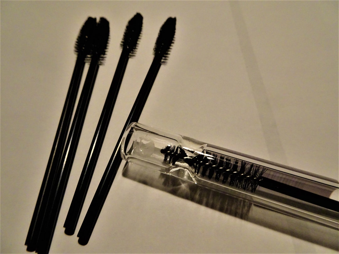 5 Custom Chillum Cleaning BLK Brush Bat One Hitter Chillum 3in High ...