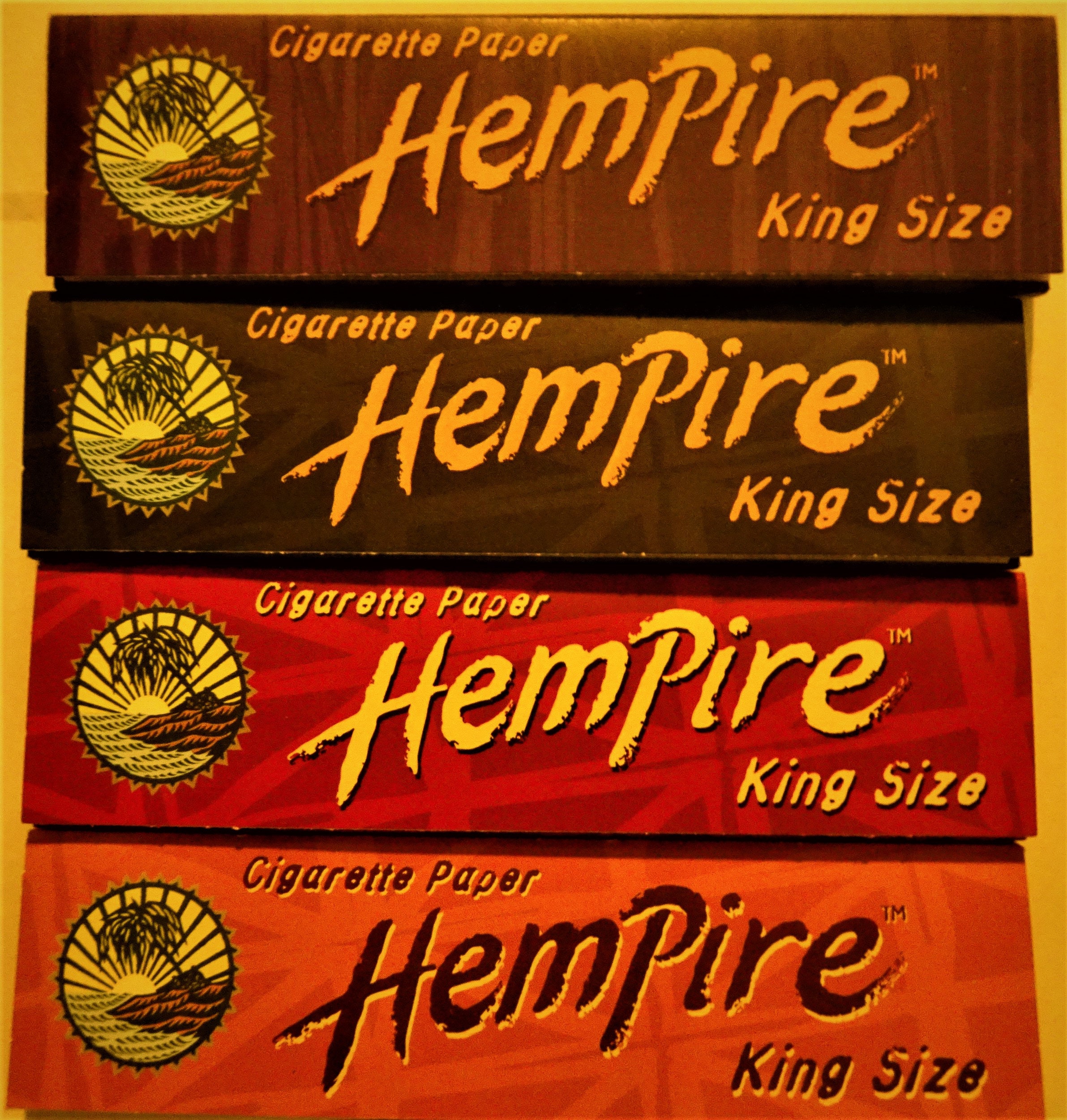 4 Packs of ORIGINAL Hempire King Size Cigarette Rolling Papers - Etsy UK