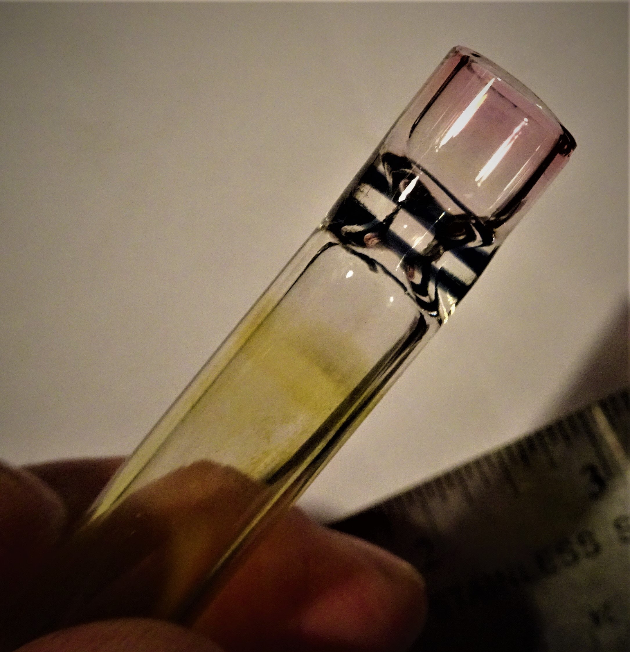 1 one 11mm Large Fumed 3.5 Glass Bat With Pinched - Etsy