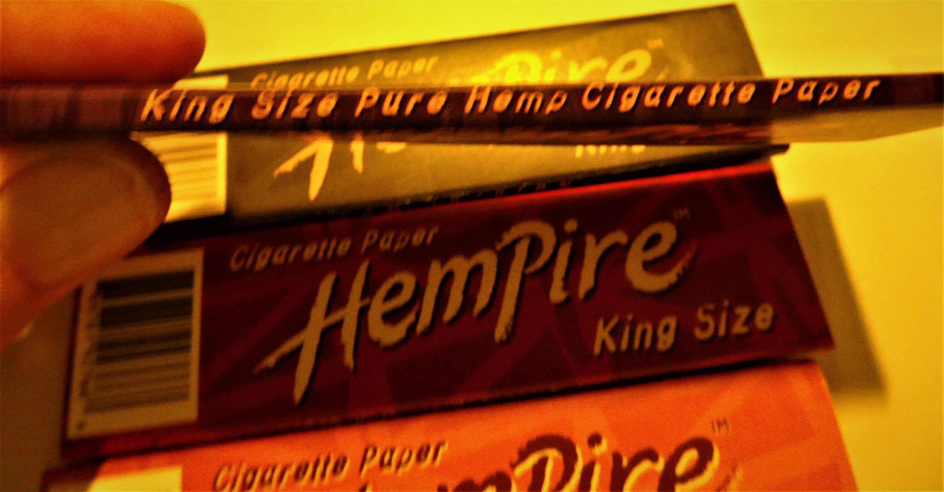 4 Packs of ORIGINAL Hempire King Size Cigarette Rolling Papers - Etsy UK