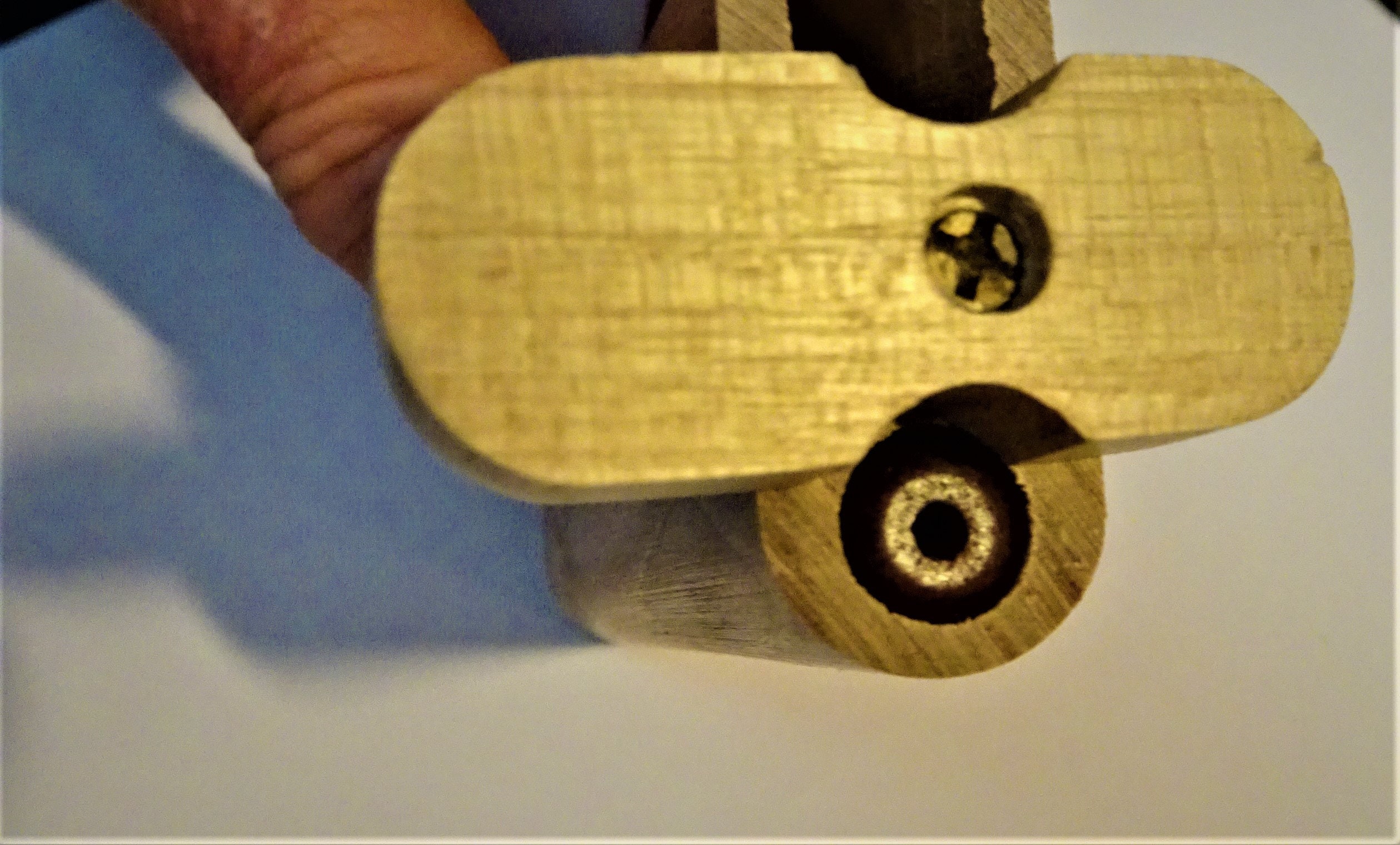 Exotic Wood One-Hitter Bat Spring Loaded Ash Push Ejector 1 | Etsy