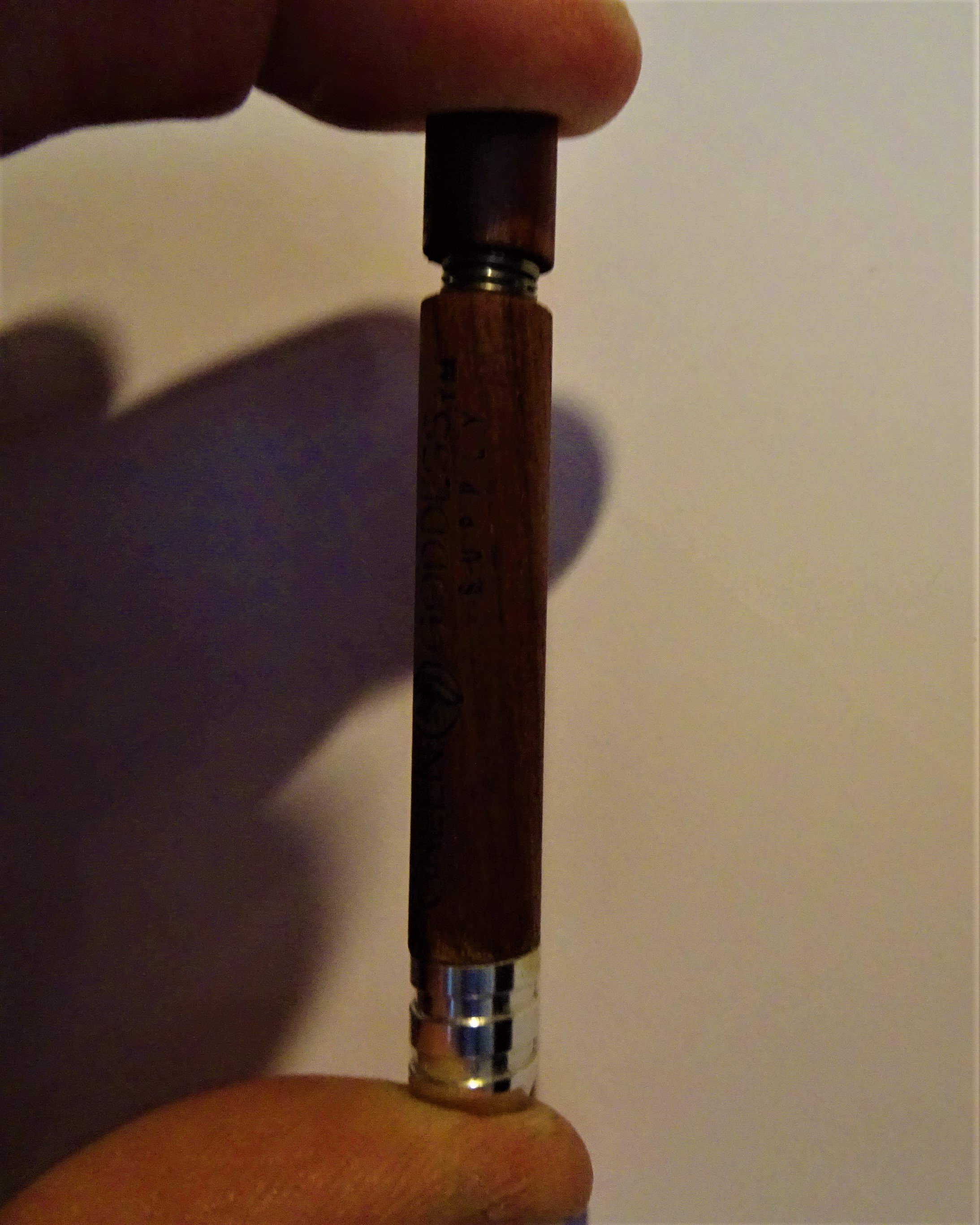 Exotic Wood One-Hitter Bat Spring Loaded Ash Push Ejector 1 | Etsy