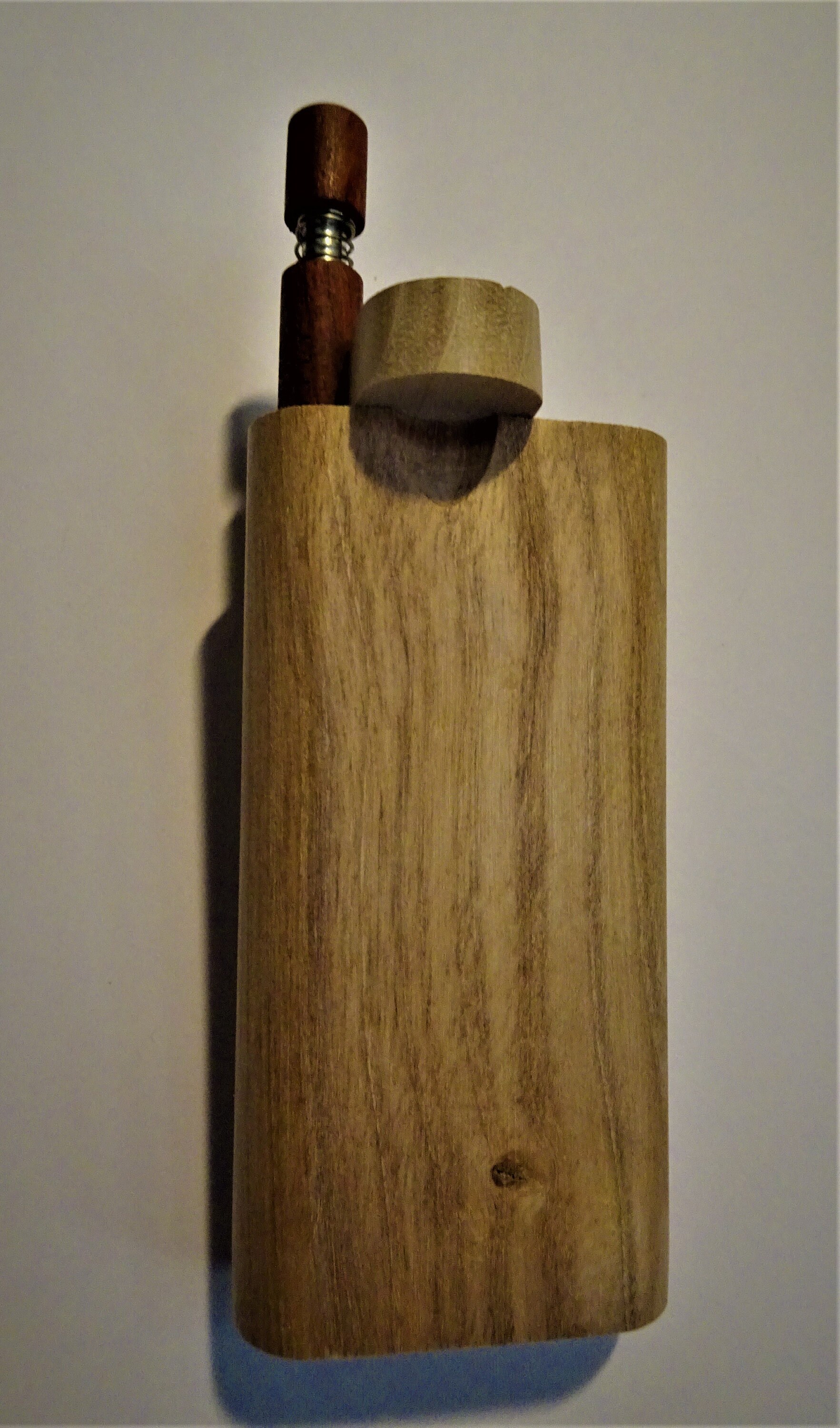 Exotic Wood One-Hitter Bat Spring Loaded Ash Push Ejector 1 | Etsy