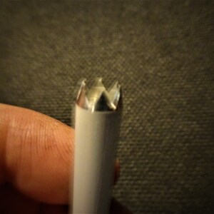 1 Grinder Tipped Digger Bat One Hitter Cigarette Pipes 3" Metal 4 ...