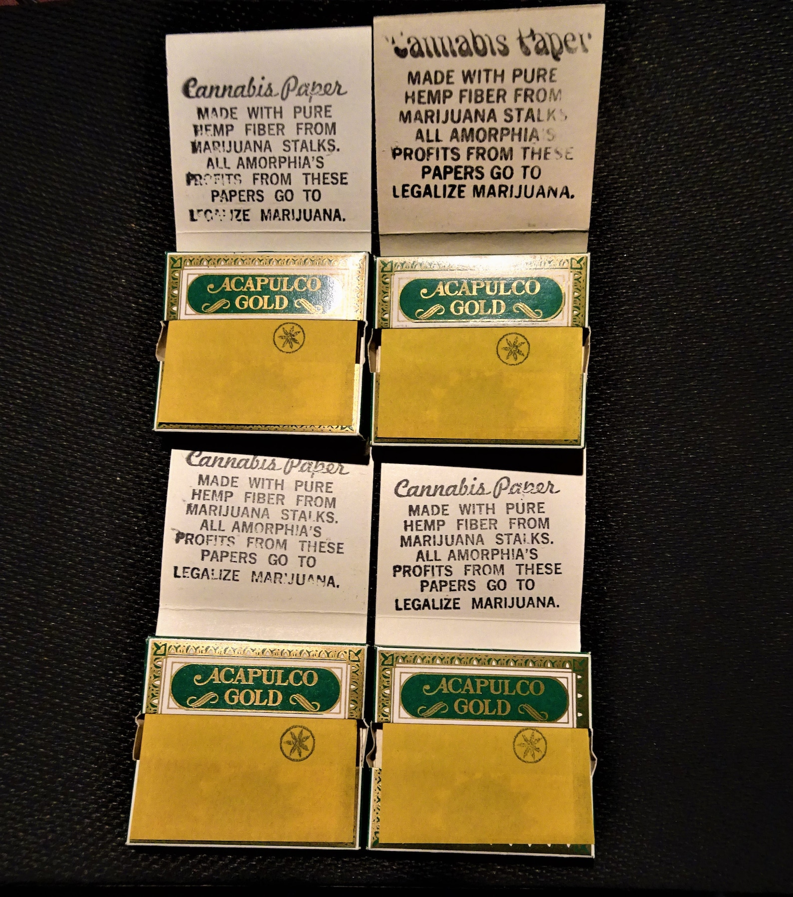 4 Packs Ultra RARE Vintage Rolling Papers Acapulco Gold by | Etsy