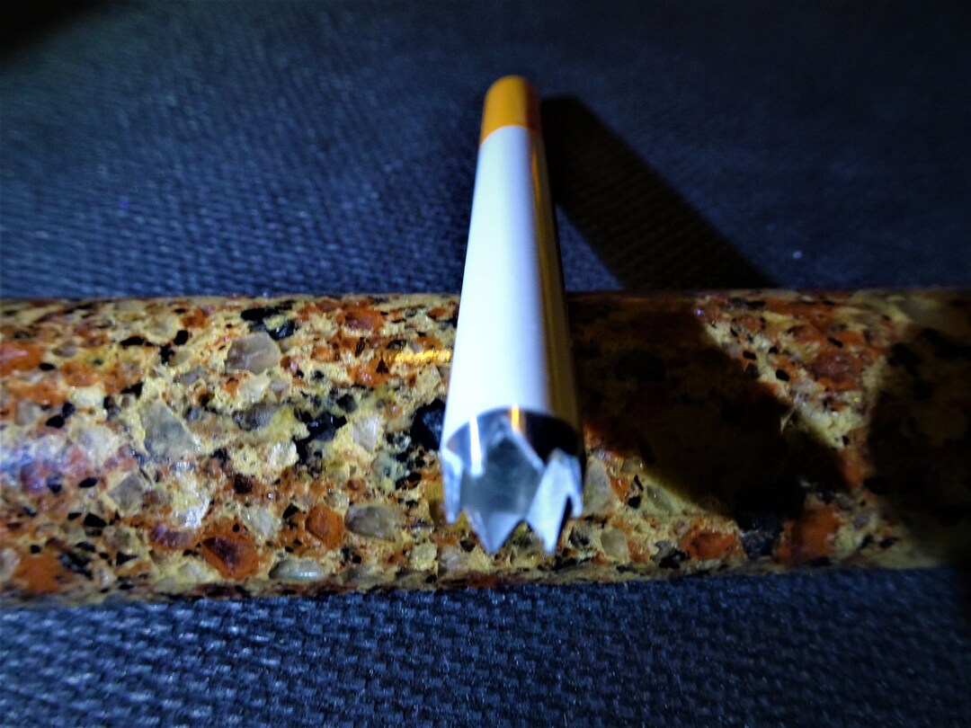 1 Grinder Tipped Digger Bat One Hitter Cigarette Pipes 3" Metal 4 ...