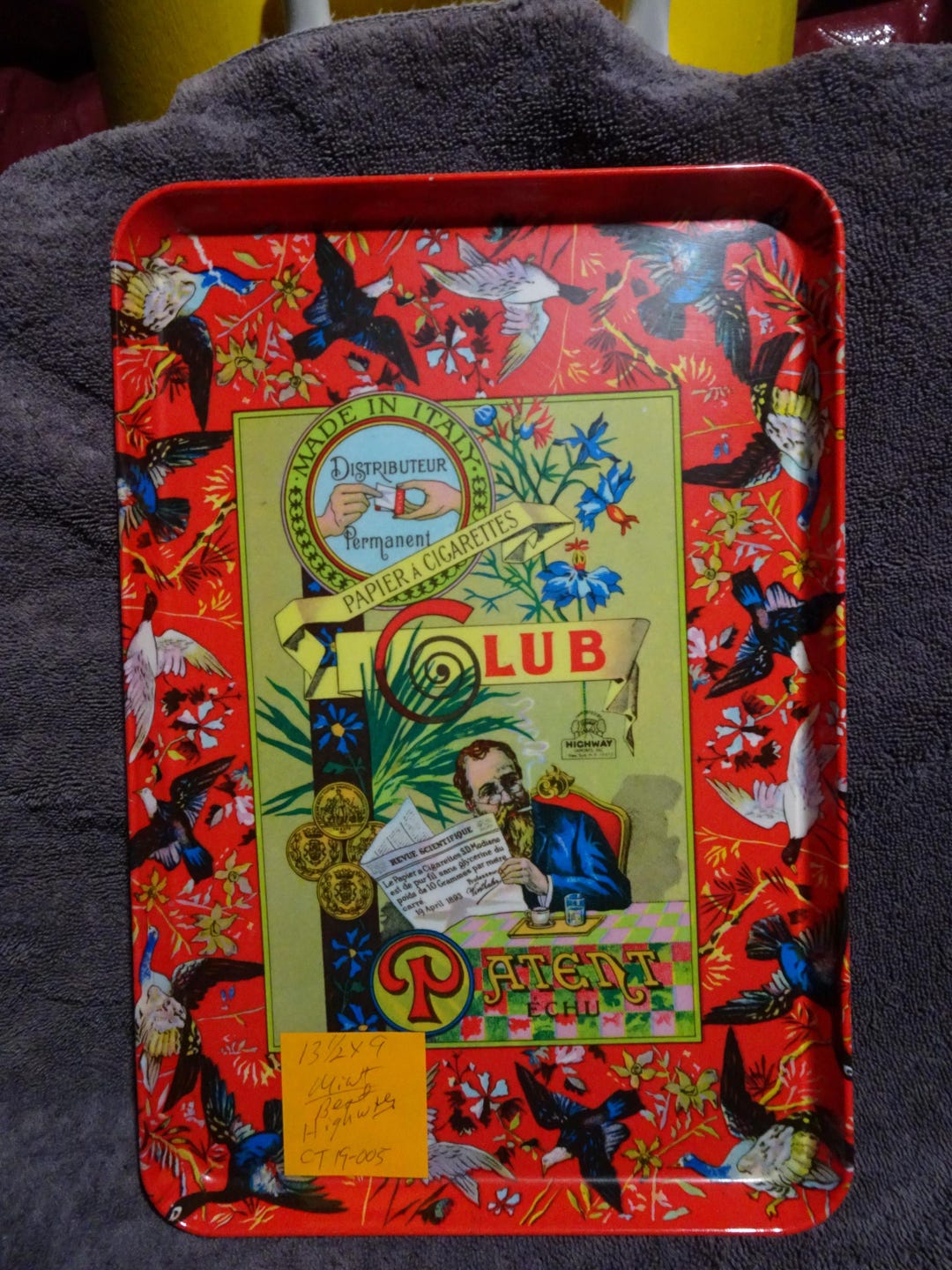 CLUB SD Modiano Bakelite Rolling Tray Large 13 1/2 X 9 Insanely Rare ...