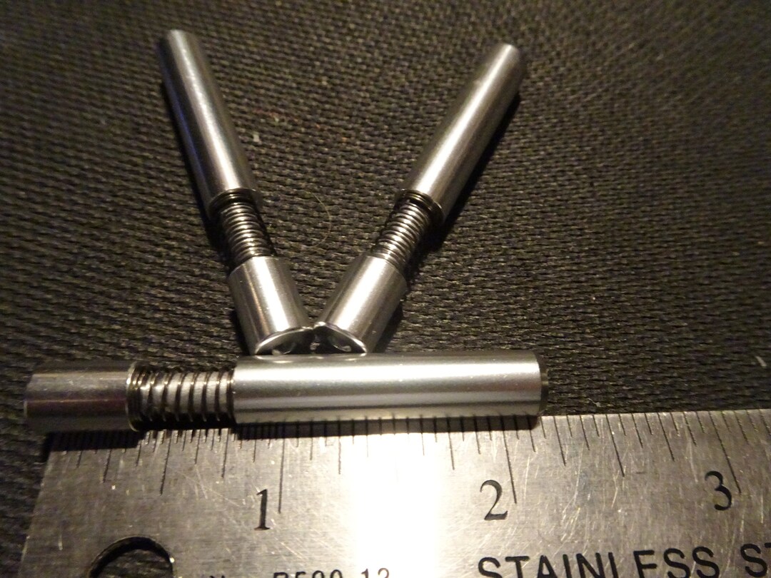 3~ Small Spring Eject Ejector Metal One Hitter Bat 2 1/4" for Small ...