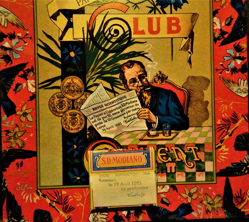 1club French Square SD Modiano Rolling Papers Printed 1st - Etsy