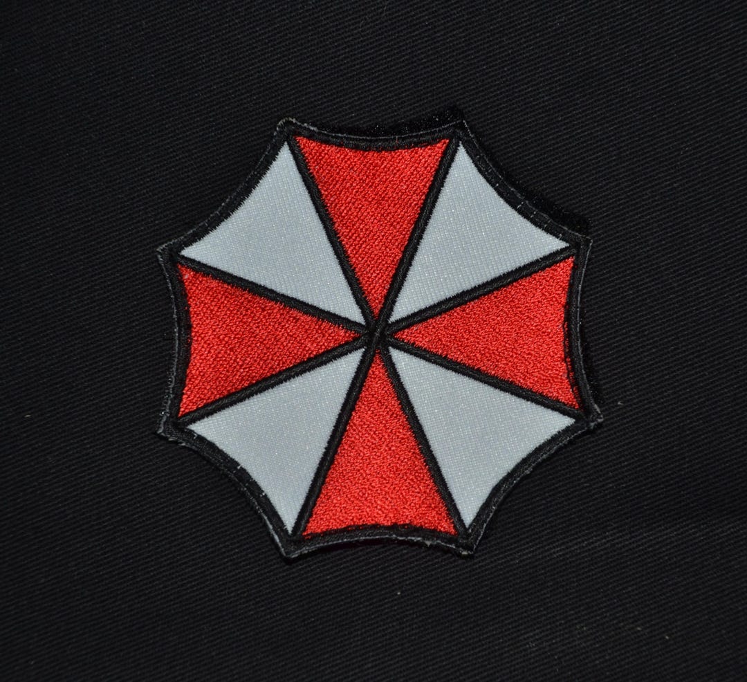 Umbrella Corporation Style Patch - Diameter 3 Inch/8 Cm Embroidered ...