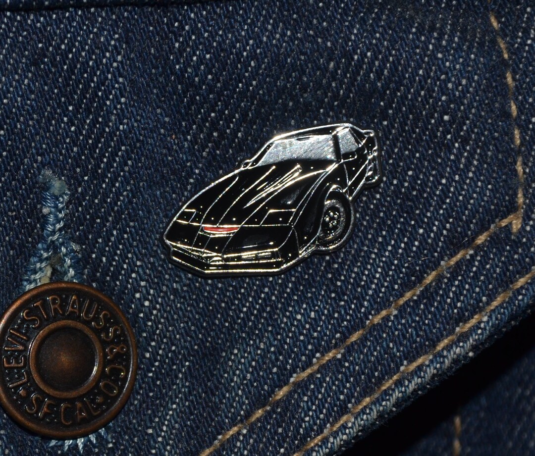 K.I.T.T. Style Pin - KITT, Knight Rider, David Hasselhoff (max.dim 25mm ...