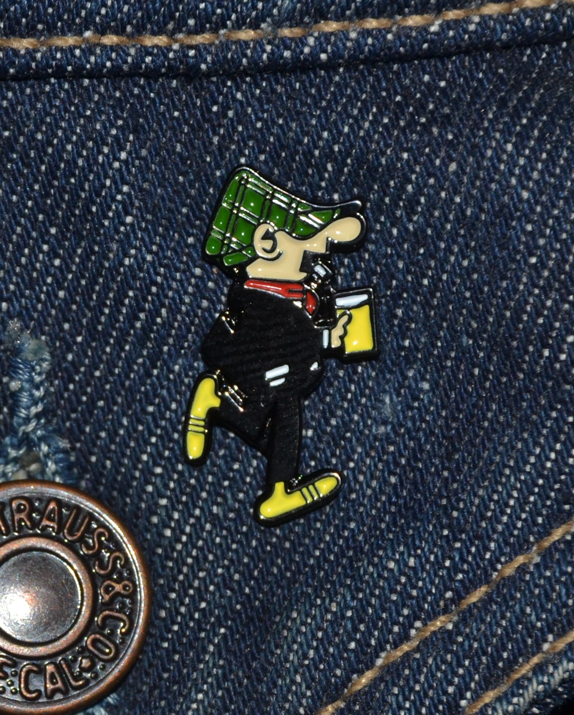 Andy Capp Style Pin Casuals Willy Wacker Charlie Kappl - Etsy Canada