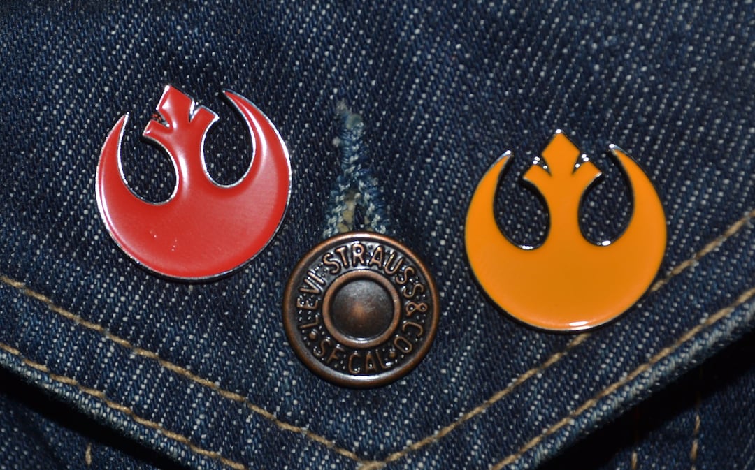 Rebel Phoenix Shape Pin (red, Orange or Sky Blue Dim 22mm) Rebel ...