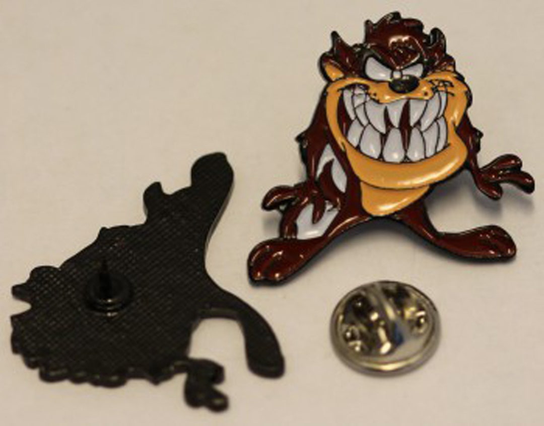Tasmanian Devil V1 Style Pin max.dim 25mm Enamel Metal - Etsy