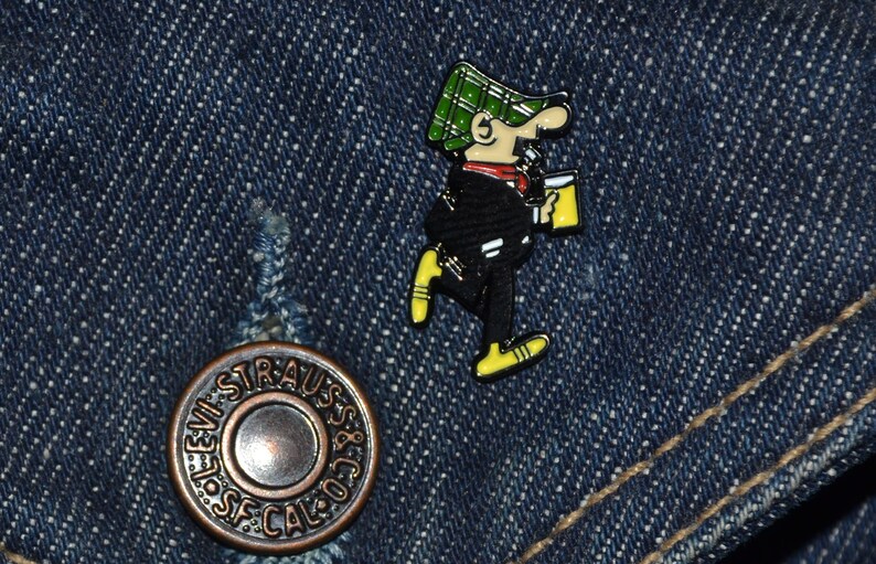 Andy Capp Style Pin Casuals Willy Wacker Charlie Kappl - Etsy Canada