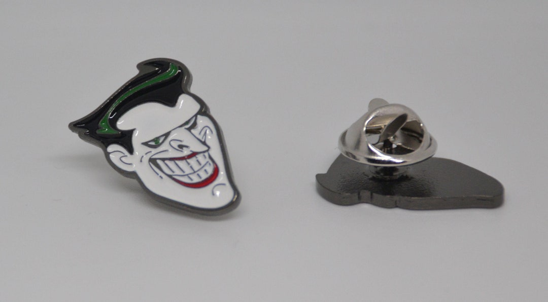 The Joker Pin Classic Style (max.dim 22mm) - Enamel Metal Lapel Pin ...