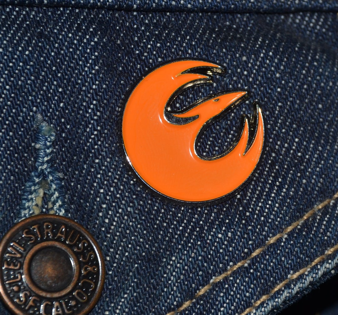 Sabine Phoenix Squadron Pin (max.dim 22mm) Sabine Wren, Star Wars ...