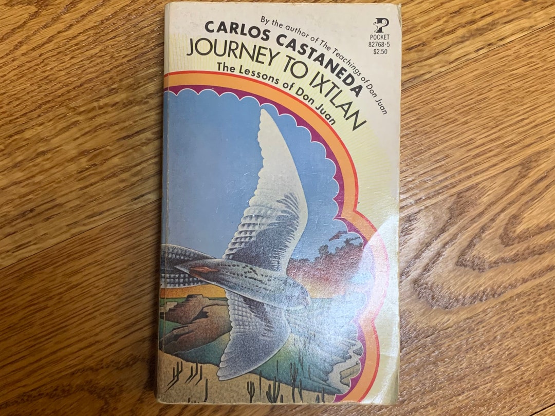 Vintage Book Carlos Castaneda, Journey to Ixtlan, the Lessons of Don Juan, First Pocket Book ...