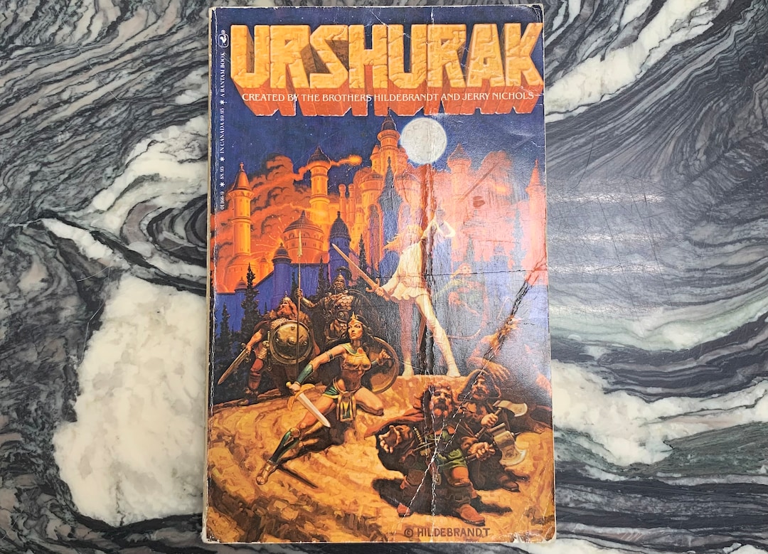 Vintage Book Urshurak, Created by the Brothers Hildebrandt and Jerry ...