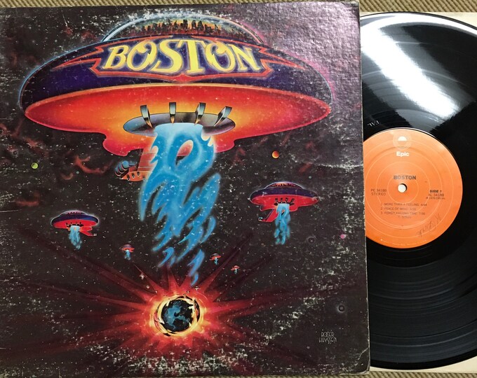 Boston Vintage Vinyl Album don't Look Back - Etsy