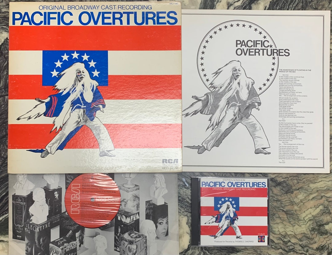 Vintage Vinyl CD Original Broadway Cast, Pacific Overtures, Music and ...