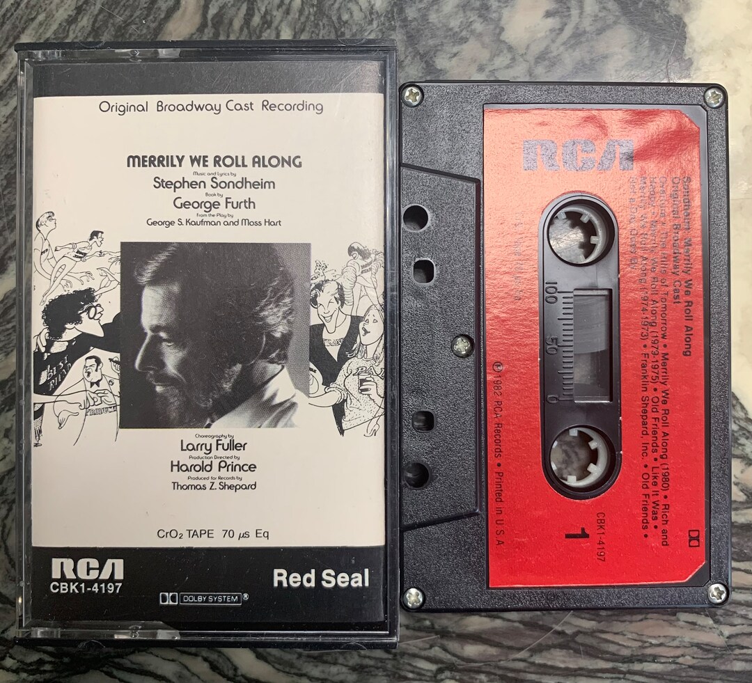 Vintage Cassette Tape Original Broadway Cast Recording - Etsy
