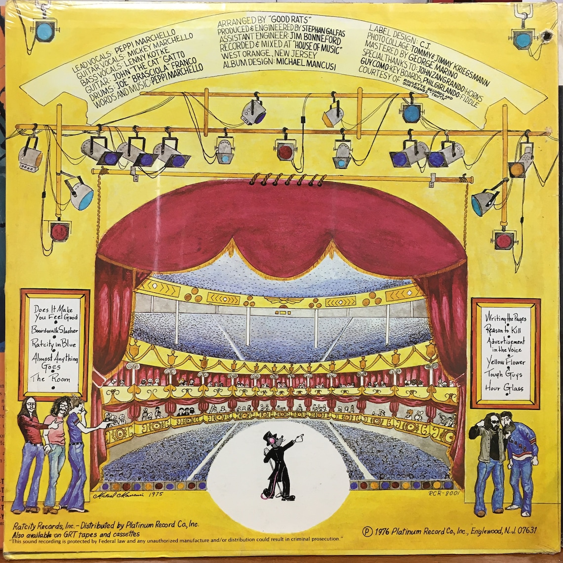 Sealed Vintage Vinyl Good Rats Ratcity in Blue Platinum - Etsy UK