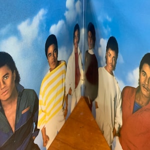 Vintage Vinyl Jacksons, Victory, Epic Records, QE 38946, With Merchandise Order Form, Michael ...