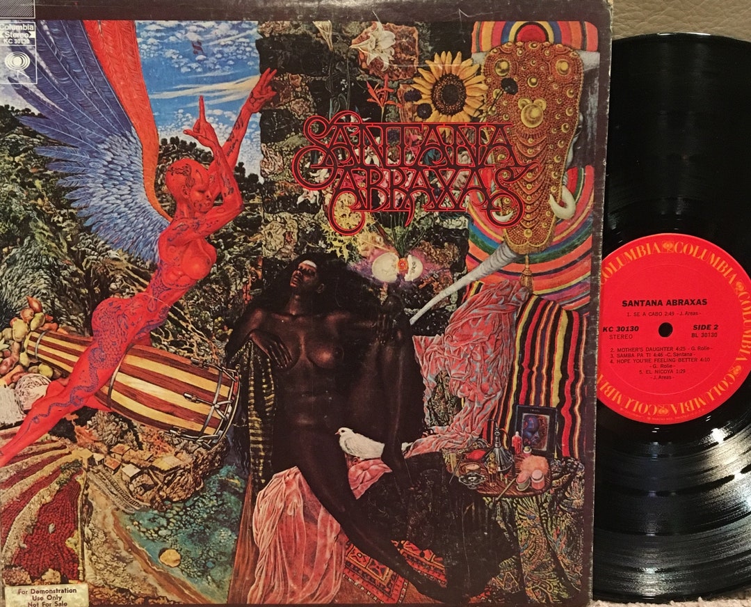 Vintage Vinyl Santana Abraxas Columbia Gatefold Cover - Etsy