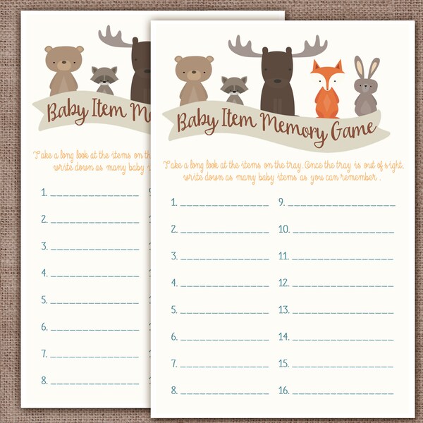 Memory Game - Etsy