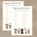 Baby Shower Game Woodland Animals Baby Name Game - Etsy