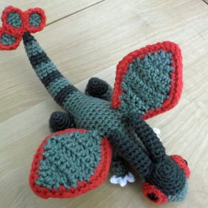 PATTERN for Flygon Amigurumi - Etsy