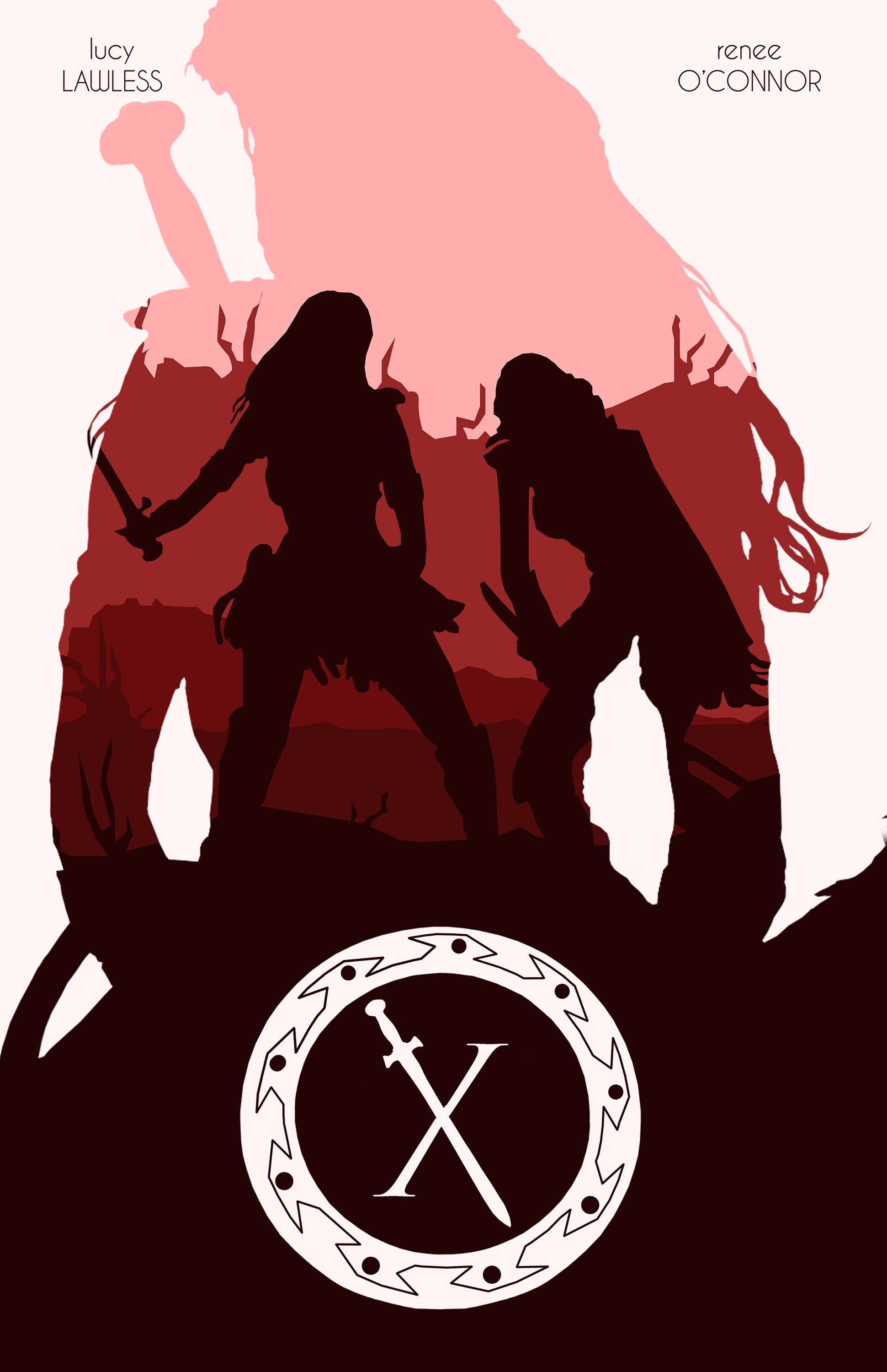 Minimalist Xena Poster INSTANT DOWLOAD Digital Art | Etsy